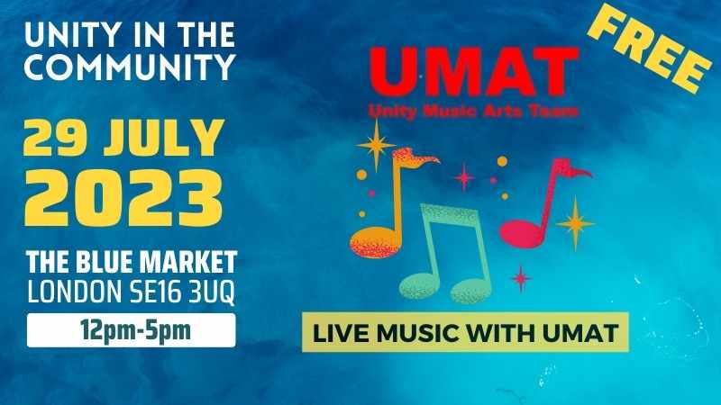 Unity In The Community 2023, free live music and activities